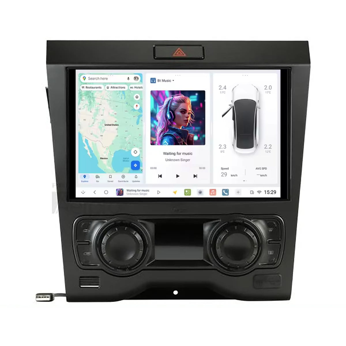 NEW VE COMMODORE TABLET STYLE 7" TOUCH SCREEN RADIO – HOLDCOM AUTO PARTS